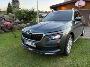 Pelēks Skoda KAMIQ 2020 Rīga, ar dzinēja tilpumu 1.50 L un nobraukumu 78 tūkst. km par 17500 €, foto  vietnē AUTOMOTO.COM.LV