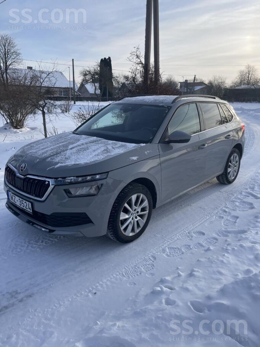 Pelēks Skoda KAMIQ 2021 Saldus, ar dzinēja tilpumu 1.50 L un nobraukumu 32 tūkst. km par 16200 €, foto 1 vietnē AUTOMOTO.COM.LV