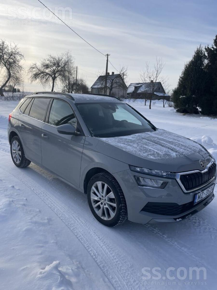 Pelēks Skoda KAMIQ 2021 Saldus, ar dzinēja tilpumu 1.50 L un nobraukumu 32 tūkst. km par 16200 €, foto 2 vietnē AUTOMOTO.COM.LV