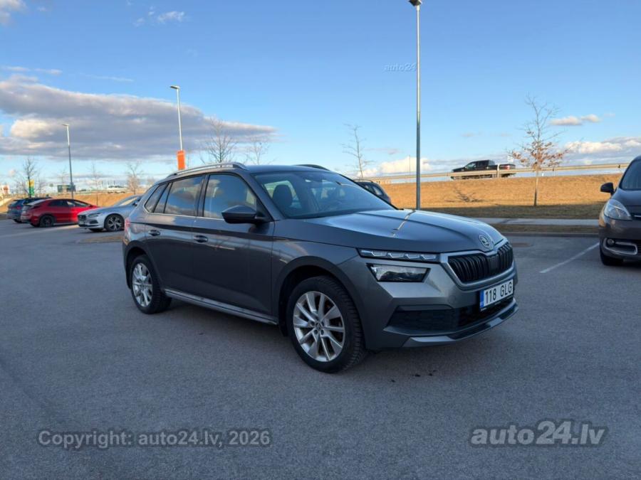 Grey Skoda KAMIQ 2022 in Tallinn, with an engine capacity of 1.00 L and mileage of 74 thousand km for 23000 €, photo 3 on AUTOMOTO.COM.LV