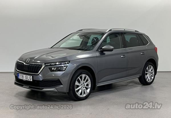 Pelēks Skoda KAMIQ 2022 Tallina, ar dzinēja tilpumu 1.00 L un nobraukumu 76 tūkst. km par 17700 €, foto  vietnē AUTOMOTO.COM.LV
