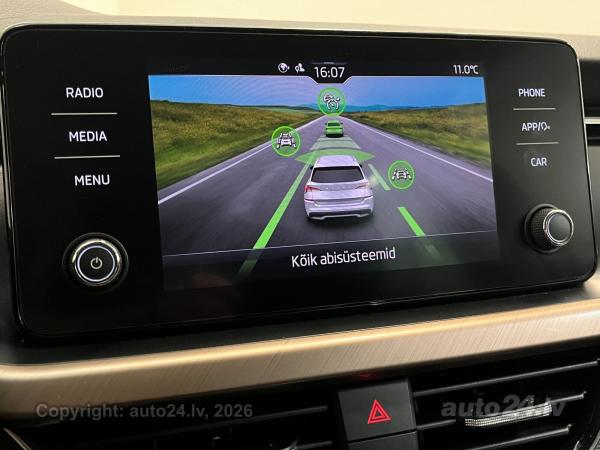 Pelēks Skoda KAMIQ 2022 Tallina, ar dzinēja tilpumu 1.00 L un nobraukumu 76 tūkst. km par 17700 €, foto 8 vietnē AUTOMOTO.COM.LV