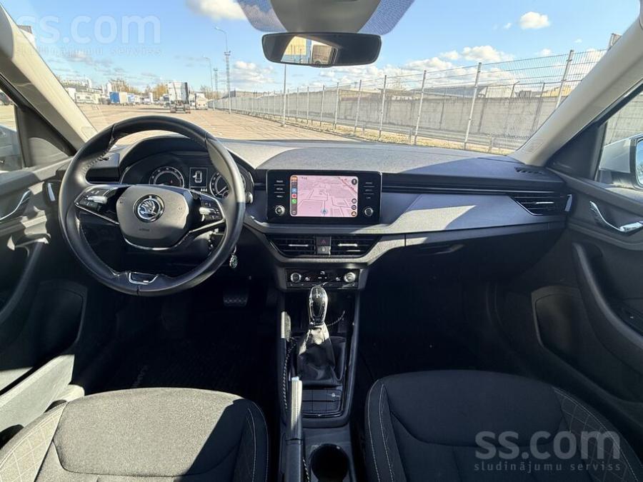 Grey Skoda KAMIQ 2022 in Riga, with an engine capacity of 1.00 L and mileage of 48 thousand km for 16400 €, photo 8 on AUTOMOTO.COM.LV