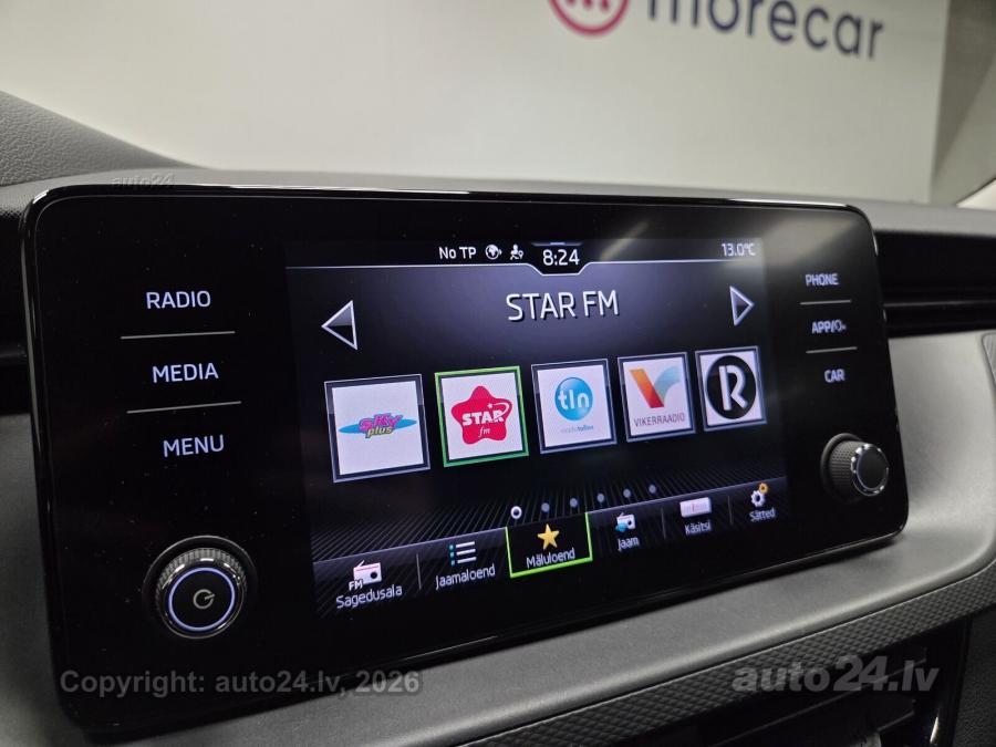 Pelēks Skoda KAMIQ 2023 Tallina, ar dzinēja tilpumu 1.00 L un nobraukumu 57 tūkst. km par 17900 €, foto 15 vietnē AUTOMOTO.COM.LV