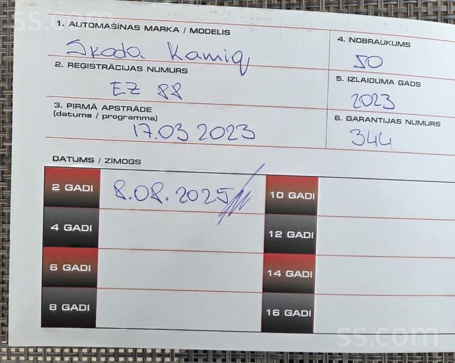 Серый Шкода KAMIQ 2023 в Тукумс, объемом двигателя 1.00 л и пробегом 29 тыс. км за 15950 €, фото 12 на AUTOMOTO.COM.LV