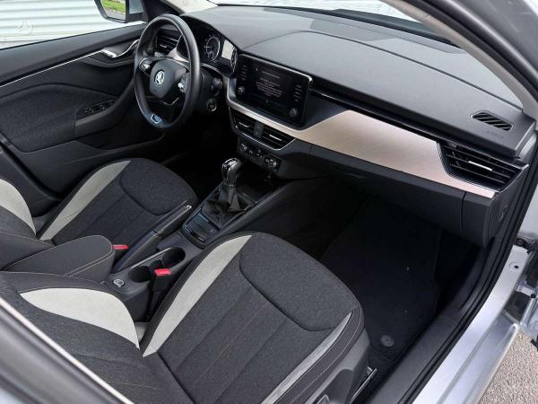 Grey Skoda KAMIQ 2023 in Vilnius, with an engine capacity of 1.00 L and mileage of 95 thousand km for 16549 €, photo 8 on AUTOMOTO.COM.LV