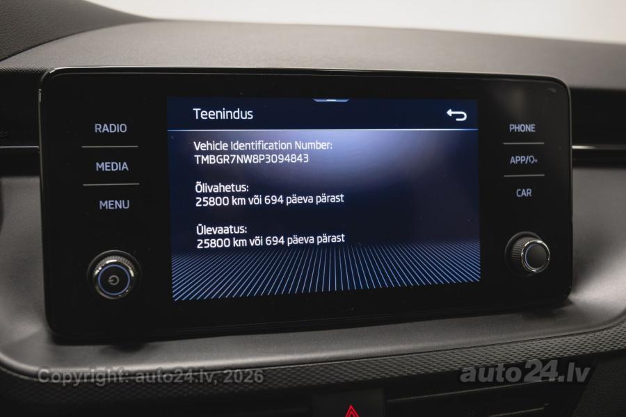 Pelēks Skoda KAMIQ 2023 Tartu, ar dzinēja tilpumu 1.00 L un nobraukumu 153 tūkst. km par 13900 €, foto 22 vietnē AUTOMOTO.COM.LV