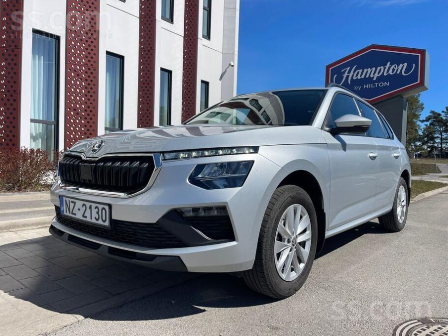 Pelēks Skoda KAMIQ 2024 Rīga, ar dzinēja tilpumu 1.00 L un nobraukumu 71 tūkst. km par 16800 €, foto 1 vietnē AUTOMOTO.COM.LV