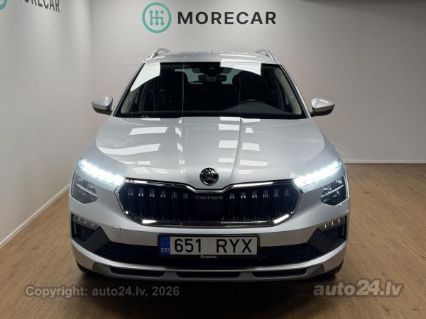 Pelēks Skoda KAMIQ 2024 Tallina, ar dzinēja tilpumu 1.00 L un nobraukumu 35 tūkst. km par 18985 €, foto 5 vietnē AUTOMOTO.COM.LV