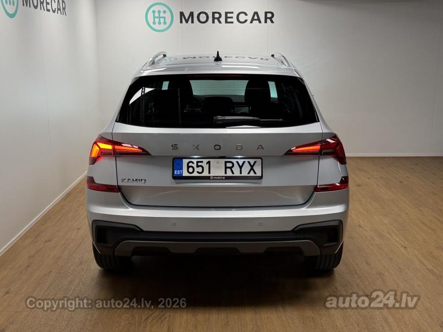 Pelēks Skoda KAMIQ 2024 Tallina, ar dzinēja tilpumu 1.00 L un nobraukumu 35 tūkst. km par 18985 €, foto 7 vietnē AUTOMOTO.COM.LV