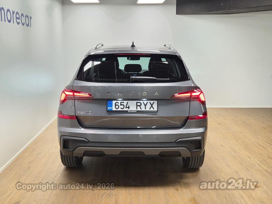 Grey Skoda KAMIQ 2024 in Tallinn, with an engine capacity of 1.00 L and mileage of 17 thousand km for 19900 €, photo 6 on AUTOMOTO.COM.LV