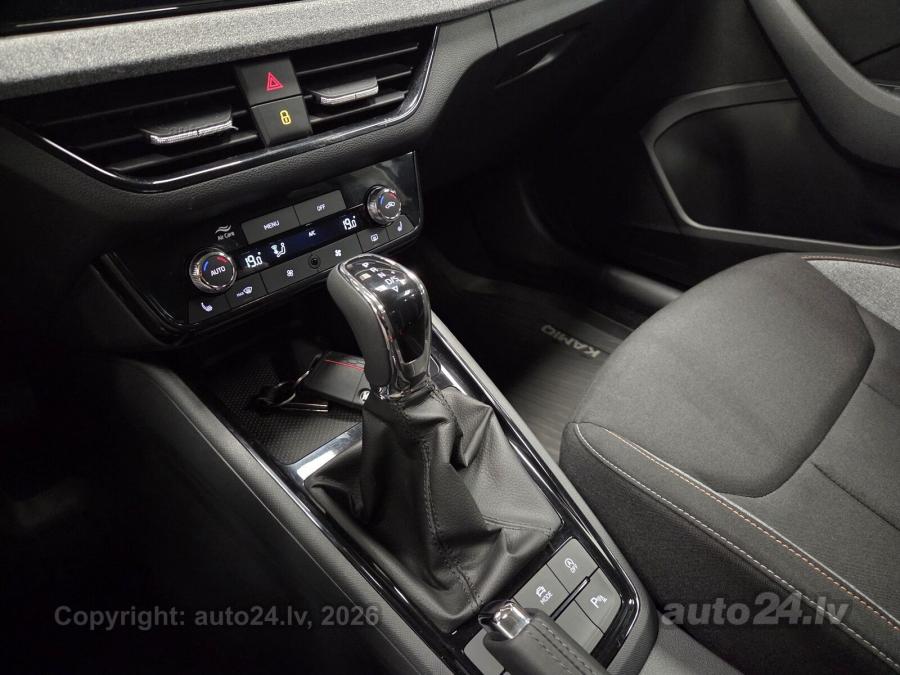 Grey Skoda KAMIQ 2024 in Tallinn, with an engine capacity of 1.00 L and mileage of 17 thousand km for 19900 €, photo 13 on AUTOMOTO.COM.LV