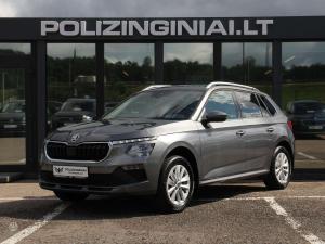 Grey Skoda KAMIQ 2024 in Vilnius, with an engine capacity of 1.00 L and mileage of 32 thousand km for 18800 €, photo  on AUTOMOTO.COM.LV