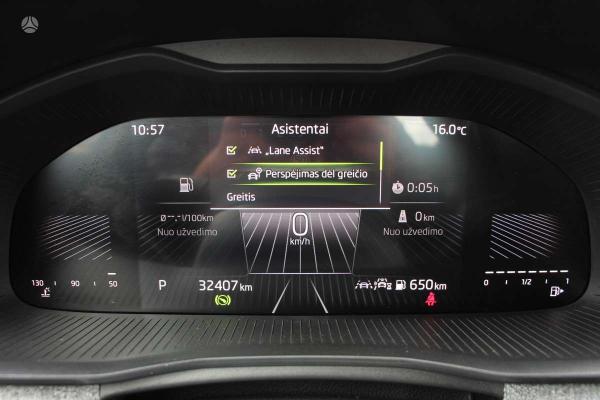 Pelēks Skoda KAMIQ 2024 Viļņa, ar dzinēja tilpumu 1.00 L un nobraukumu 32 tūkst. km par 18800 €, foto 5 vietnē AUTOMOTO.COM.LV