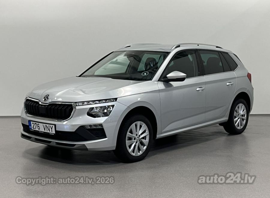 Grey Skoda KAMIQ 2024 in Tallinn, with an engine capacity of 1.00 L and mileage of 32 thousand km for 18490 €, photo 1 on AUTOMOTO.COM.LV