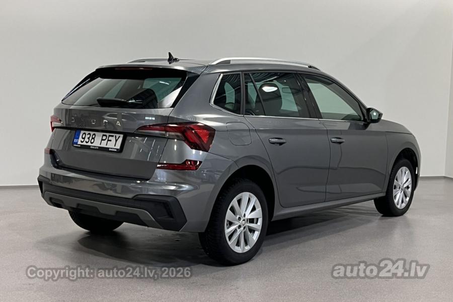Grey Skoda KAMIQ 2024 in Tallinn, with an engine capacity of 1.00 L and mileage of 35 thousand km for 18490 €, photo 3 on AUTOMOTO.COM.LV