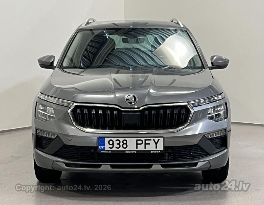 Grey Skoda KAMIQ 2024 in Tallinn, with an engine capacity of 1.00 L and mileage of 35 thousand km for 18490 €, photo 17 on AUTOMOTO.COM.LV