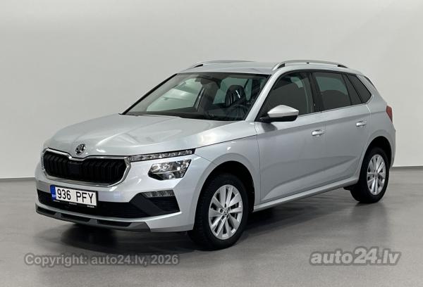 Pelēks Skoda KAMIQ 2024 Tallina, ar dzinēja tilpumu 1.00 L un nobraukumu 32 tūkst. km par 18490 €, foto 1 vietnē AUTOMOTO.COM.LV