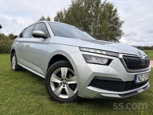 Grey Skoda KAMIQ 2024 in Riga, with an engine capacity of 1.00 L and mileage of 60 thousand km for 13800 €, photo  on AUTOMOTO.COM.LV