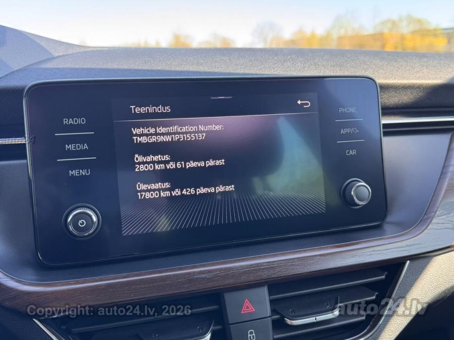 Skoda KAMIQ 2023 Tallina, ar dzinēja tilpumu 1.00 L un nobraukumu 33 tūkst. km par 20300 €, foto 13 vietnē AUTOMOTO.COM.LV