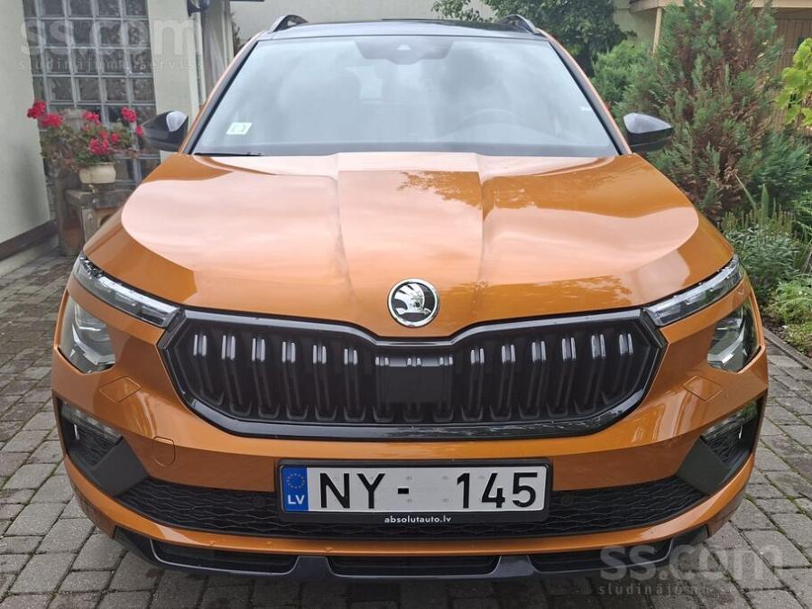 Oranžs Skoda KAMIQ 2024 Jelgava, ar dzinēja tilpumu 1.50 L un nobraukumu 22 tūkst. km par 25000 €, foto 4 vietnē AUTOMOTO.COM.LV