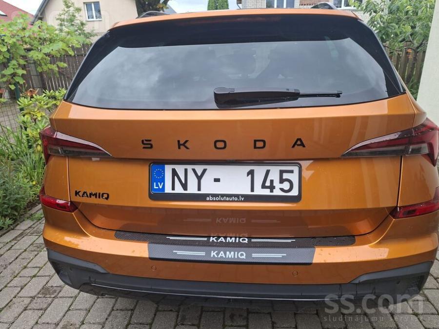 Oranžs Skoda KAMIQ 2024 Jelgava, ar dzinēja tilpumu 1.50 L un nobraukumu 22 tūkst. km par 25000 €, foto 5 vietnē AUTOMOTO.COM.LV