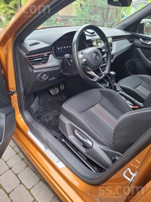 Oranžs Skoda KAMIQ 2024 Jelgava, ar dzinēja tilpumu 1.50 L un nobraukumu 22 tūkst. km par 25000 €, foto 17 vietnē AUTOMOTO.COM.LV