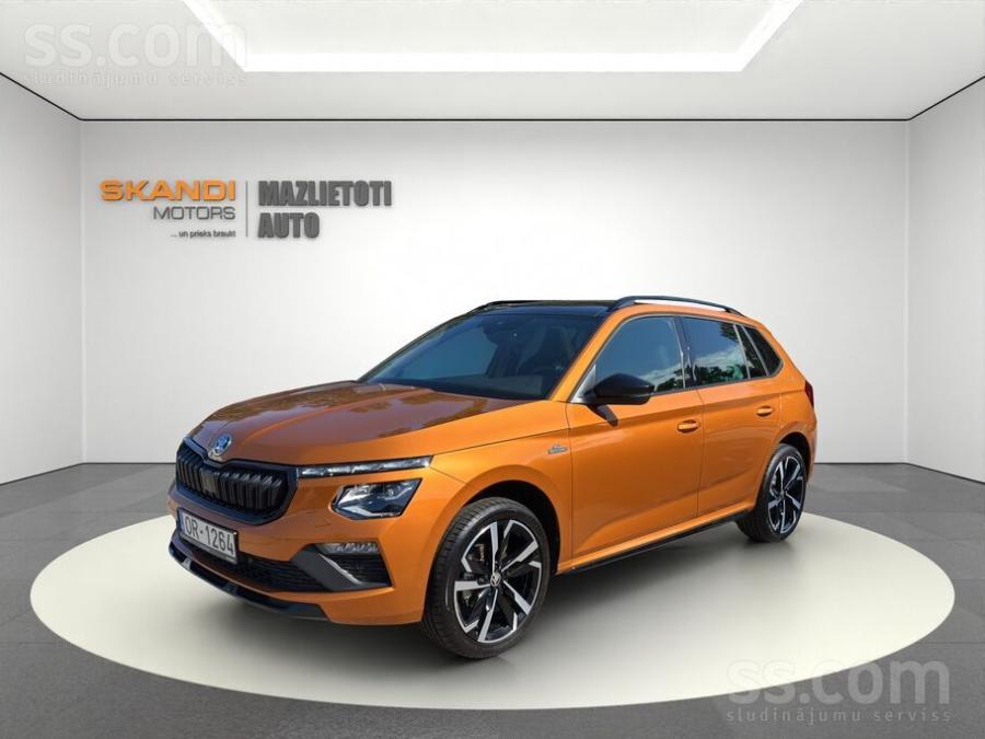 Оранжевый Шкода KAMIQ 2024 в Рига, объемом двигателя 1.50 л и пробегом 22 тыс. км за 24990 €, фото 1 на AUTOMOTO.COM.LV