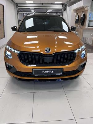 Oranžs Skoda KAMIQ 2026 Kauņa, ar dzinēja tilpumu 1.00 L un nobraukumu 6 tūkst. km par 27340 €, foto 2 vietnē AUTOMOTO.COM.LV