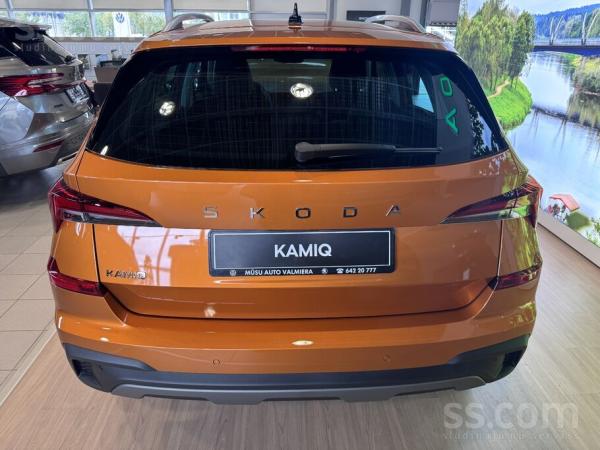 Оранжевый Шкода KAMIQ 2026 в Валмиера, объемом двигателя 1.00 л и пробегом 0 тыс. км за 25900 €, фото 6 на AUTOMOTO.COM.LV
