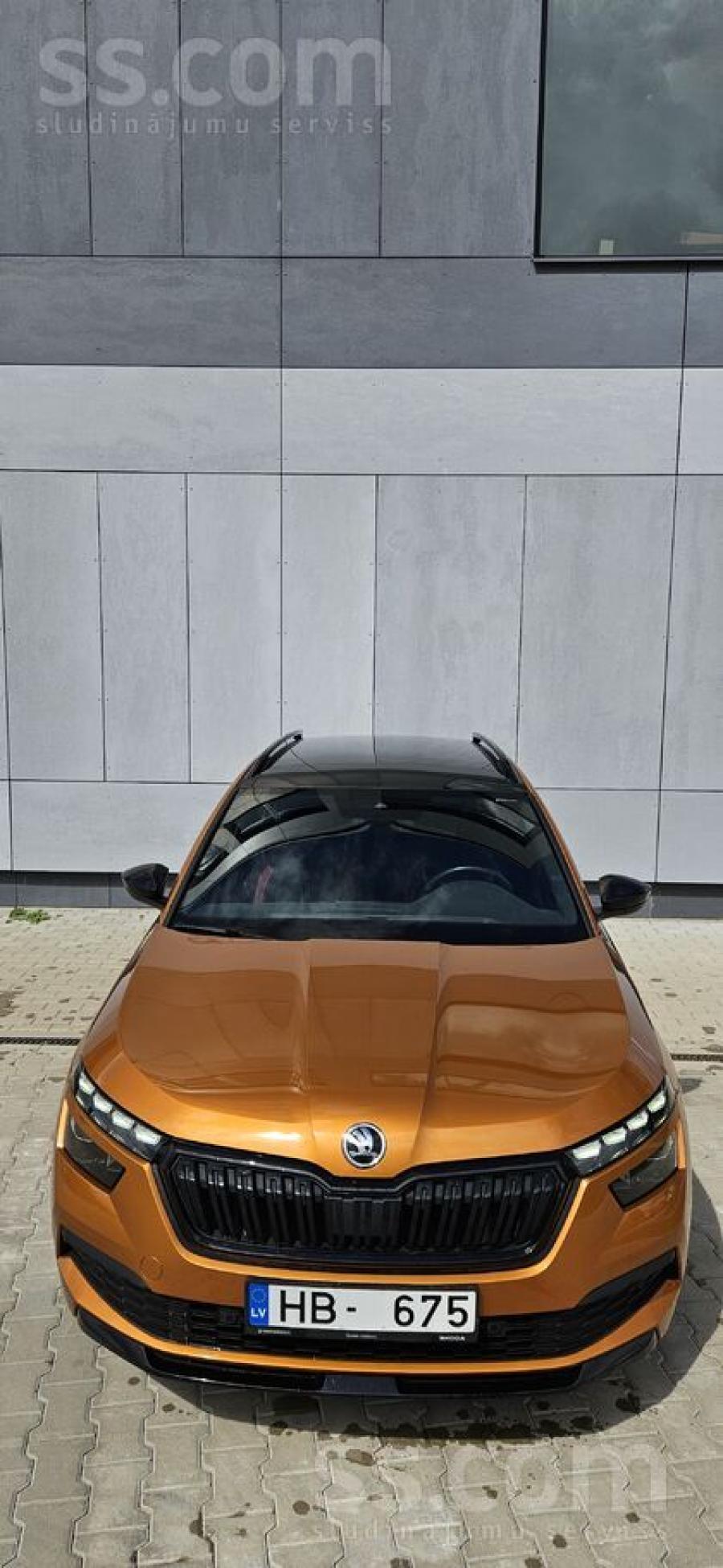 Oranžs Skoda KAMIQ 2024 Rīga, ar dzinēja tilpumu 1.50 L un nobraukumu 82 tūkst. km par 23990 €, foto 4 vietnē AUTOMOTO.COM.LV