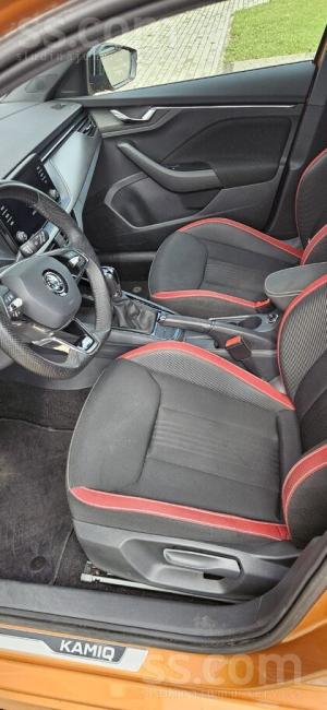 Oranžs Skoda KAMIQ 2024 Rīga, ar dzinēja tilpumu 1.50 L un nobraukumu 82 tūkst. km par 23990 €, foto 11 vietnē AUTOMOTO.COM.LV