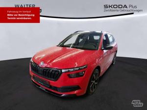 Red Skoda KAMIQ 2020 in Kaunas, with an engine capacity of 1.50 L and mileage of 65 thousand km for 24788 €, photo 2 on AUTOMOTO.COM.LV