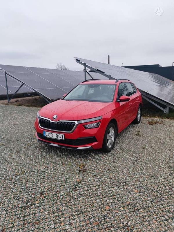 Sarkans Skoda KAMIQ 2020 Kauņa, ar dzinēja tilpumu 1.60 L un nobraukumu 90 tūkst. km par 17900 €, foto 1 vietnē AUTOMOTO.COM.LV