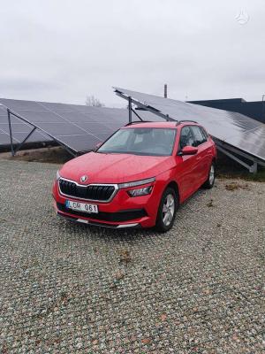 Red Skoda KAMIQ 2020 in Kaunas, with an engine capacity of 1.60 L and mileage of 90 thousand km for 17900 €, photo  on AUTOMOTO.COM.LV