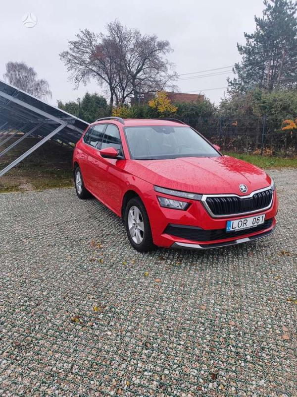 Sarkans Skoda KAMIQ 2020 Kauņa, ar dzinēja tilpumu 1.60 L un nobraukumu 90 tūkst. km par 17900 €, foto 2 vietnē AUTOMOTO.COM.LV