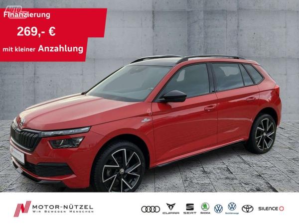 Red Skoda KAMIQ 2021 in Kaunas, with an engine capacity of 1.00 L and mileage of 30 thousand km for 23436 €, photo 1 on AUTOMOTO.COM.LV