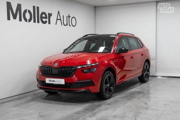 Sarkans Skoda KAMIQ 2021 Viļņa, ar dzinēja tilpumu 1.50 L un nobraukumu 29 tūkst. km par 19900 €, foto 1 vietnē AUTOMOTO.COM.LV