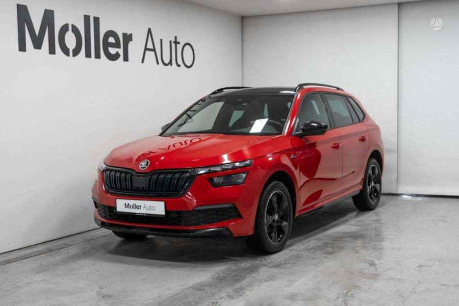 Sarkans Skoda KAMIQ 2021 Viļņa, ar dzinēja tilpumu 1.50 L un nobraukumu 29 tūkst. km par 19900 €, foto 1 vietnē AUTOMOTO.COM.LV