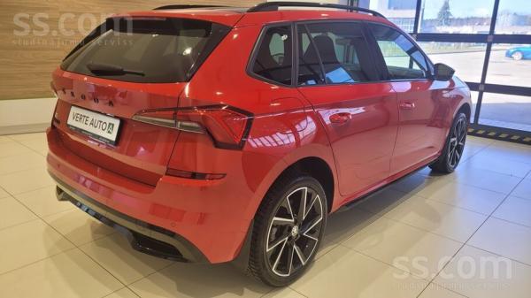 Sarkans Skoda KAMIQ 2021 Rīga, ar dzinēja tilpumu 1.00 L un nobraukumu 38 tūkst. km par 19490 €, foto 4 vietnē AUTOMOTO.COM.LV