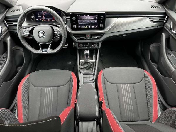 Red Skoda KAMIQ 2022 in Vilnius, with an engine capacity of 1.50 L and mileage of 70 thousand km for 22450 €, photo 3 on AUTOMOTO.COM.LV
