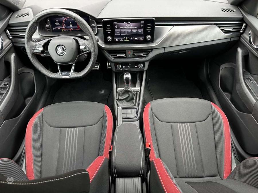 Sarkans Skoda KAMIQ 2022 Viļņa, ar dzinēja tilpumu 1.50 L un nobraukumu 70 tūkst. km par 22450 €, foto 4 vietnē AUTOMOTO.COM.LV