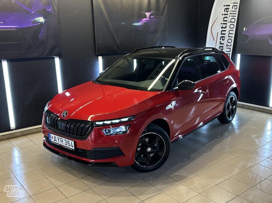 Sarkans Skoda KAMIQ 2022 Avižieniai, ar dzinēja tilpumu 1.50 L un nobraukumu 70 tūkst. km par 22450 €, foto 1 vietnē AUTOMOTO.COM.LV