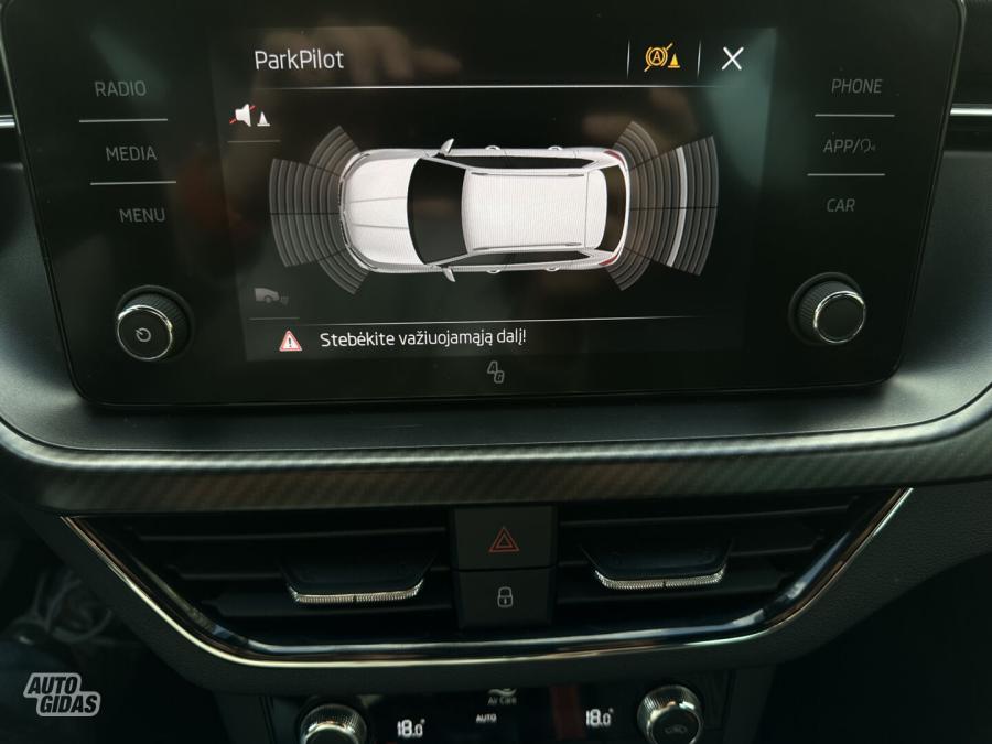 Sarkans Skoda KAMIQ 2022 Avižieniai, ar dzinēja tilpumu 1.50 L un nobraukumu 70 tūkst. km par 22450 €, foto 21 vietnē AUTOMOTO.COM.LV
