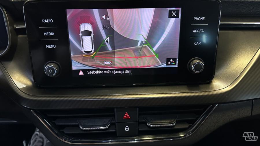 Sarkans Skoda KAMIQ 2022 Avižieniai, ar dzinēja tilpumu 1.50 L un nobraukumu 70 tūkst. km par 22450 €, foto 22 vietnē AUTOMOTO.COM.LV