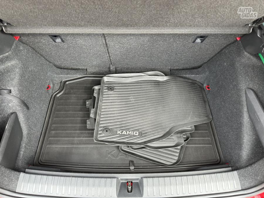 Sarkans Skoda KAMIQ 2022 Avižieniai, ar dzinēja tilpumu 1.50 L un nobraukumu 70 tūkst. km par 22450 €, foto 29 vietnē AUTOMOTO.COM.LV