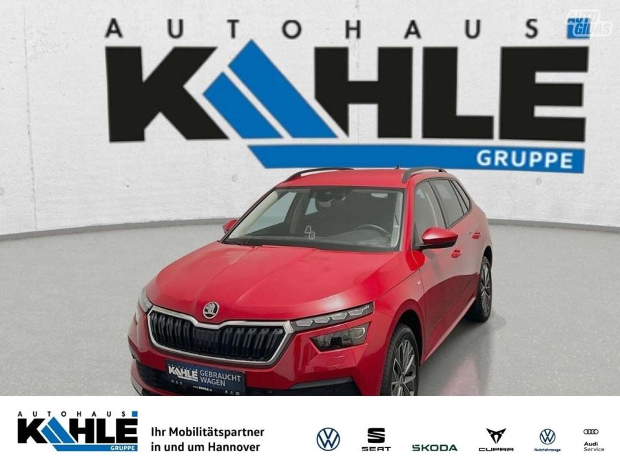 Sarkans Skoda KAMIQ 2023 Kauņa, ar dzinēja tilpumu 1.00 L un nobraukumu 19 tūkst. km par 25876 €, foto 1 vietnē AUTOMOTO.COM.LV