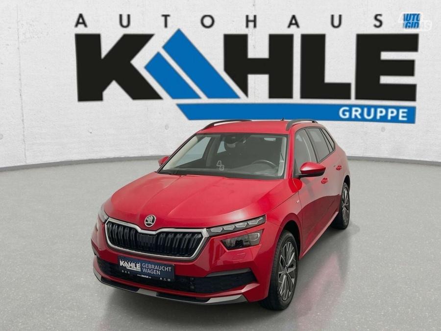 Sarkans Skoda KAMIQ 2023 Kauņa, ar dzinēja tilpumu 1.00 L un nobraukumu 19 tūkst. km par 25876 €, foto 2 vietnē AUTOMOTO.COM.LV