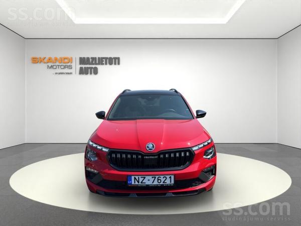 Red Skoda KAMIQ 2024 in Riga, with an engine capacity of 1.50 L and mileage of 29 thousand km for 25990 €, photo 2 on AUTOMOTO.COM.LV