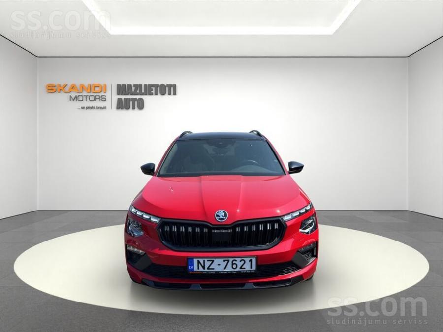 Red Skoda KAMIQ 2024 in Riga, with an engine capacity of 1.50 L and mileage of 29 thousand km for 25990 €, photo 3 on AUTOMOTO.COM.LV